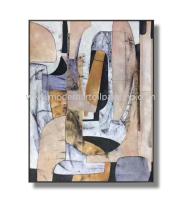 China Hand Painted Abstract Canvas Art Painting For Wall Decorative for sale