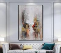 China 100% Hand Painted 3D Canvas Wall Art Paintings For Living Room Decoration for sale