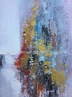 China 100% Hand Painted 3D Canvas Wall Art Paintings For Living Room Decoration for sale
