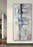 China Modern Palette Knife Oil Painting Abstract Acrylic Paintings For Bedroom for sale