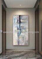 China Modern Palette Knife Oil Painting Abstract Acrylic Paintings For Bedroom for sale
