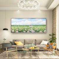 China Abstract Palette Knife Oil Painting For Living Room Wall Art for sale