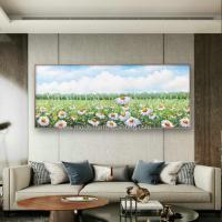 China Abstract Palette Knife Oil Painting For Living Room Wall Art for sale