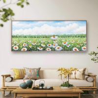 China Abstract Palette Knife Oil Painting For Living Room Wall Art for sale
