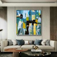 China Living Room Decorative Abstract Art Canvas Paintings Unframed Wall Art Oil Painting for sale