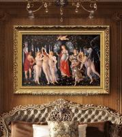 China Classical Reproduction Oil Painting Canvas Hand Painted with Spring Allegory 36