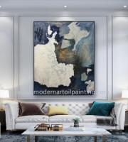 China OEM Acrylic Modern Abstract Art Canvas Paintings 5cm For Bedroom for sale
