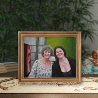 China Women Custom Oil Painting Portraits Handmade From Photograph for sale