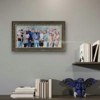 China Family People Custom Oil Realistic Portrait Painting For Holiday Gift 40 Cm X 80 Cm for sale