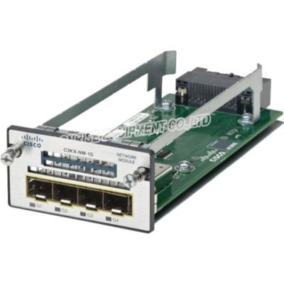 China Cisco C3KX-NM-1G Catalyst 3560X 3750X 4-Port Gigabit Ethernet Network Module for sale