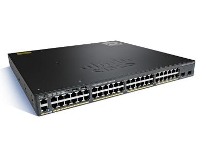 China WS-C2960X-48TS-LL Ethernet Network Switch Catalyst 2960-X 48 GigE for sale