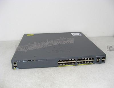China 4 Expansion Slots SFP Fiber Switch CISCO SwitchWS-C2960XR-24PS-I 1.8