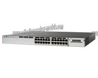 China Cisco Network Switch WS-C3750X-24P-S 1000Mbps / 1Gbps Energy Saving for sale