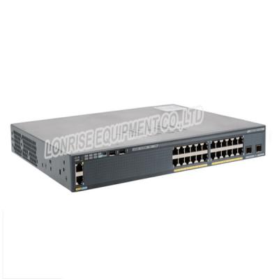 China Cisco WS-C2960X-24PD-L Catalyst 2960-X Switch 24 GigE PoE 370W 2 X 10G SFP+ LAN Base for sale
