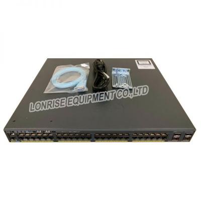 China Cisco WS-C2960X-48LPS-L Catalyst 2960-X Switch 48 GigE PoE 370W 4 X 1G SFP LAN Base for sale