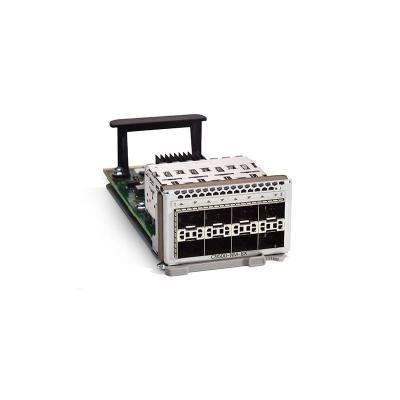 China Cisco Ethernet Switch 8 Port C9500-NM-8X 9500 Switch 8 X 10GE Network Module for sale