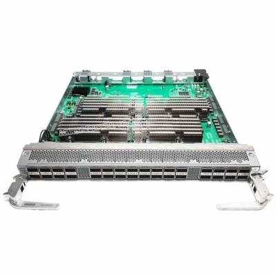 China New Original Cisco Nexus N9K-X9732C-EX 32-Port 100GBE QSFP Line Card Expansion Module for sale