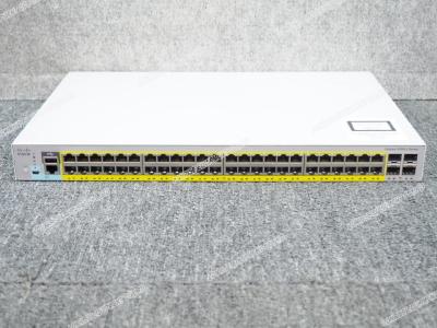 China New 2960L series 48-port Gigabit Ethernet PoE+4x10G SFP network switch WS-C2960L-48PQ-LL for sale