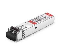 China Cisco GLC-FE-100FX Compatible 100BASE-FX SFP 1310nm 2km Industrial DOM Duplex LC MMF Transceiver Module for sale