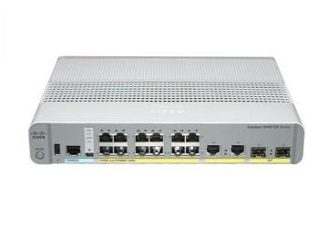 China WS-C3560CX-12PC-S ready to go 12-port compact Switch Layer 3 POE Ethernet Ports 2 SFP&2GE uplinks for sale