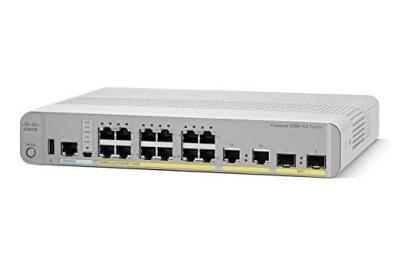 China WS-C3560CX-12TC-S Catalyst 3560-CX 12-Port Compact Switch Layer 3 - 12 X 10/100/1000 Ethernet Ports  2 SFP&2GE Uplinks- for sale
