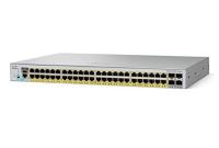 China WS-C2960L-48PQ-LL Cisco Catalyst 2960L Switch 48 Port GigE PoE+  4x10G SFP+  Lan Lite for sale