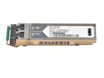 China GLC-ZX-SM DOM Duplex LC Cisco SFP Transceiver Module Compatible 1000BASE-ZX SFP 1550nm 80km for sale