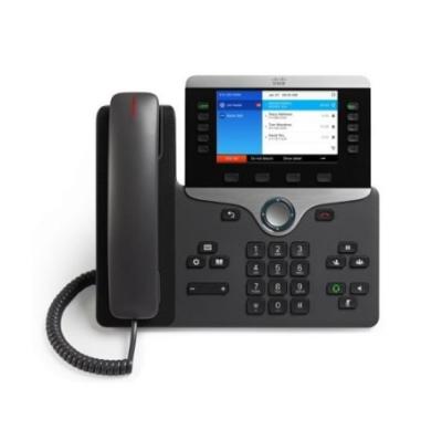 China CP-8841-K9 Call Transfer Cisco IP Phone With Ethernet 10 / 100 / 1000 Connectivity 1 Year for sale