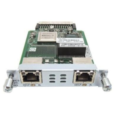 China VWIC3-2MFT-G703  Cisco Voice/WAN Card  2 T1/E1 Interfaces For Cisco ISR 2 1900/2900/3900 Series Platform for sale