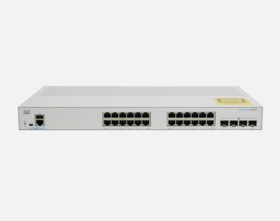 China CBS350-24P-4G  Cisco Business 350 Switch 24 10/100/1000 PoE+ Ports With 195W Power Budget  4 Gigabit SFP for sale