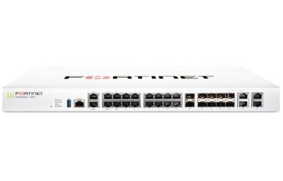 China FG-100F Fortigate 100F FG-100F  22x GE RJ45 Ports 4 SFP Ports  2x 10 GE SFP+ FortiLinks  Dual Power Supplies Redundancy for sale