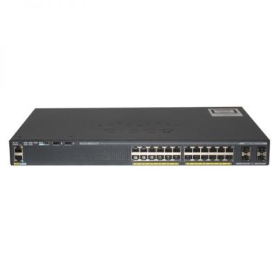 China WS C2960X 24TS L Catalyst 2960 X Switch 2960 X 24 GigE 4 x 1G SFP Ethernet for sale