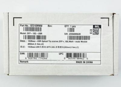 China SFP-10G-USR  Huawei Optical Transceiver SFP-10G-USR  Optical Transceiver SFP+ 10G  Multi-Mode Module(850nm  0.1km  LC for sale