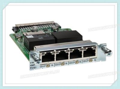 China Cisco VWIC3-4MFT-T1/E1 Network Module Voice / WAN Interface Card For ISR Router for sale