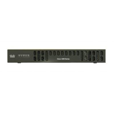 China Cisco ISR 4221 SEC Bundle With SEC Lic 35Mbps 75Mbps System Throughput , 2 WAN/LAN Ports for sale