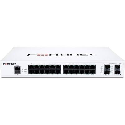 China Fortinet FS-124F Is A Performance/price Competitive Switch With 24x GE Port + 4x SFP+ Port + 1x RJ45 Console for sale