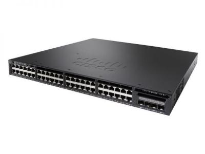 China WS C3650 48PS S Catalyst 3650 48 10 100 1000 Ethernet PoE Ports  4 1G Uplinks Layer 3 Switching IP Base IOS Managed for sale