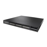China WS C3650 48TD S Catalyst 3650 Switch 8 10 100 1000 Ethernet Ports 2 10G SFP Uplinks  Layer 3 Switching  IP Base  Managed for sale