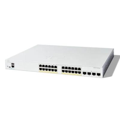 China Cisco C1300-24T-4G 24x 10/100/1000 Ports  4x 1 Gigabit SFP+ Rack-Mountable for sale