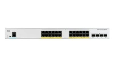 China C1000-24P-4G-L Cisco Catalyst 1000 Series Switches 24x 10/100/1000 Ethernet PoE+ Ports And 195W PoE Budget  4x 10G SFP+ for sale