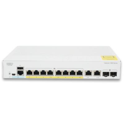 China C1200-8T-E-2G Cisco Switches 8x 10/100/1000  Ports   2x Gigabit Copper/SFP Combo Ports Rack-mountable for sale