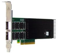 China PE340G2QI71 Dual Port Fiber 40 Gigabit Ethernet PCI Express Server Adapter Silicom for sale