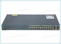 China WS-C2960+24TC-L Cisco Ethernet Network Switch 2960 Plus 24 10/100 + 2T/SFP LAN Base for sale