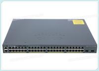China Cisco Switch WS-C2960X-48LPS-L 48 GigE PoE 370W. 4 x 1G SFP. LAN Base for sale