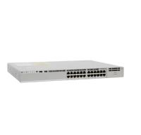 China Catalyst 9300 24-port 1G copper, with fixed 4x1G SFP uplinks, PoE+, Network Essentials for sale
