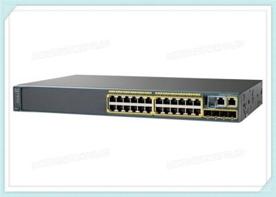 China WS-C2960X-24PS-L  Cisco Ethernet Switch Gigabit 24 Port  512mb With 370 Watt Poe for sale