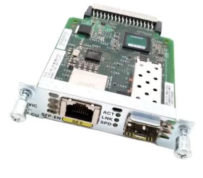 China EHWIC-1GE-SFP-CU Enhanced HWIC Dual Mode 1 Port SFP/Copper for sale