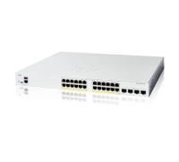 China C1200-24P-4G 24x 10/100/1000 PoE+ Network Switches with 195W Power Budget 4x Gigabit SFP Rack-mountable for sale