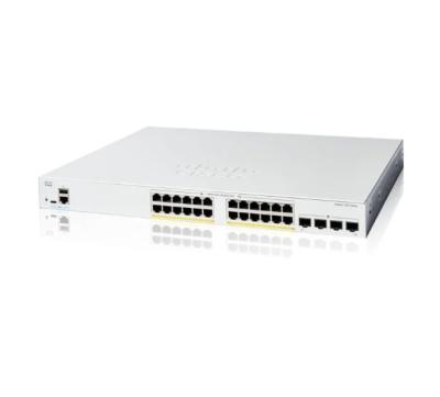 China C1200-24P-4G 24x 10/100/1000 PoE+ Network Switches with 195W Power Budget 4x Gigabit SFP Rack-mountable for sale