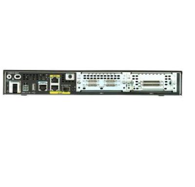 China ISR4221-SEC/K9 ISR 4321 with 2 onboard GE, 2 NIM slots, 1 ISC slot, 4 GB Flash Memory default, 4 GB DRAM default for sale
